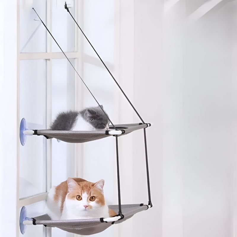 Hamac pour chat balcon - Chatmouillé